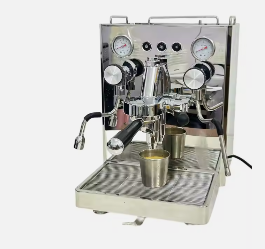 Italian Design-Commercial Stainless Steel Espresso Machines Single-Gro ...